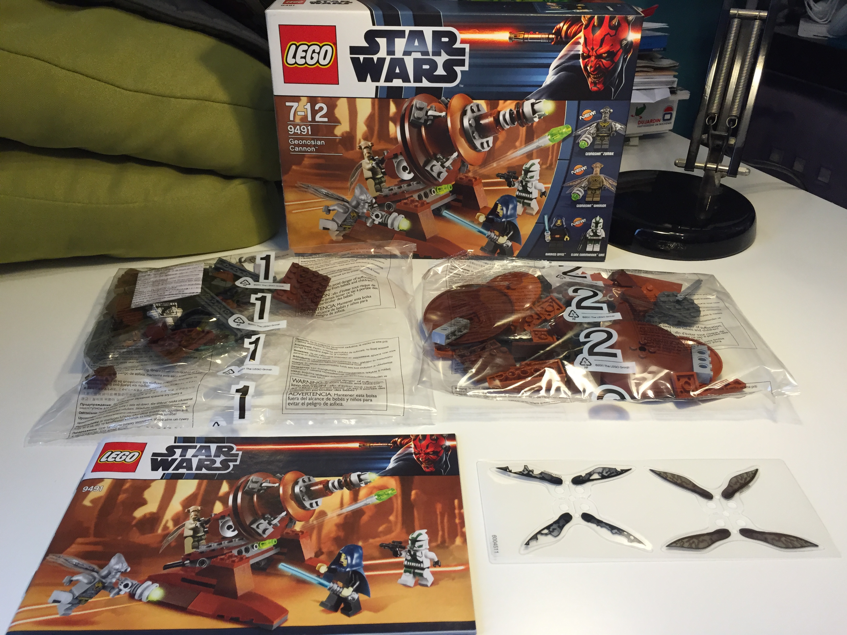 [REVIEW LEGO] 9491 – Geonosian Cannon (Star Wars) - SWAFOL Officiel