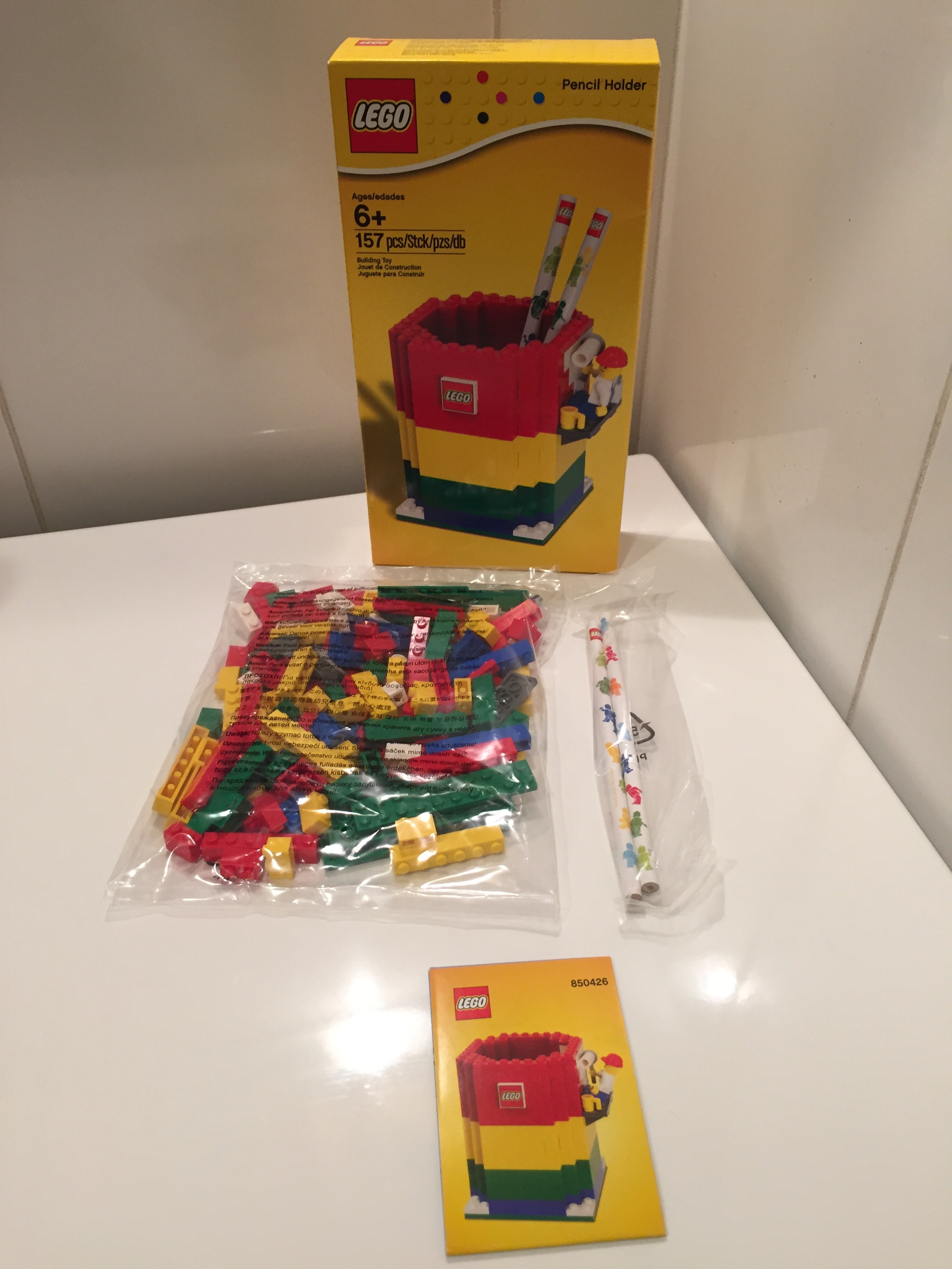 [REVIEW] LEGO 850426 – Pencil Holder (pot à crayon) - SWAFOL Officiel