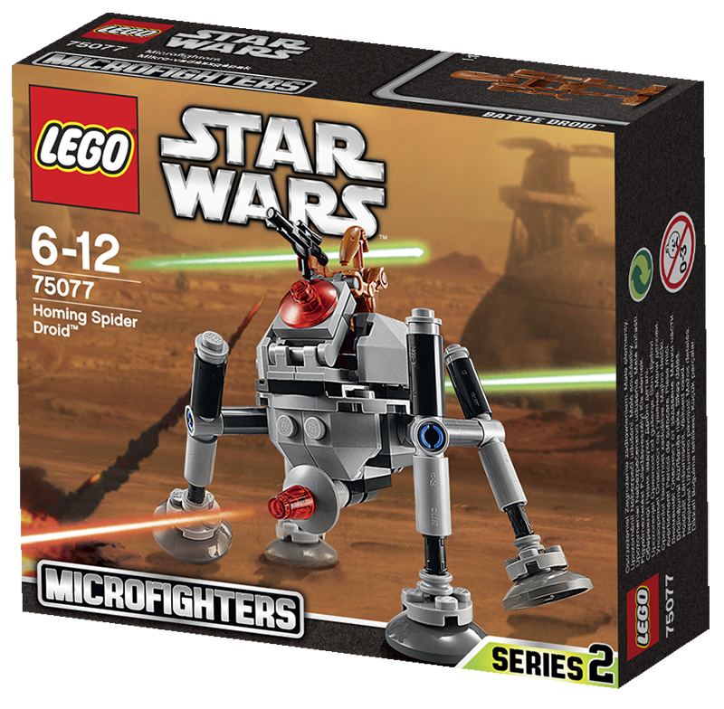 [REVIEW] LEGO 75077 – Homing Spider Droid (Star Wars) - SWAFOL Officiel