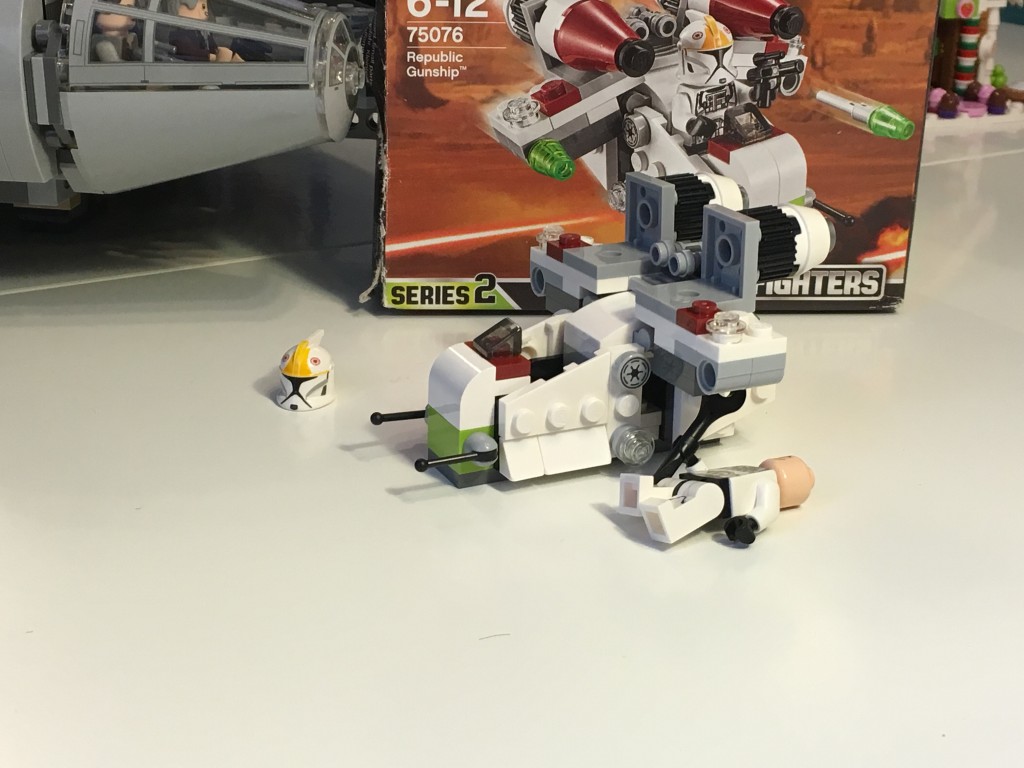[REVIEW LEGO] 75076 – Republic Gunship (Star Wars) - SWAFOL Officiel