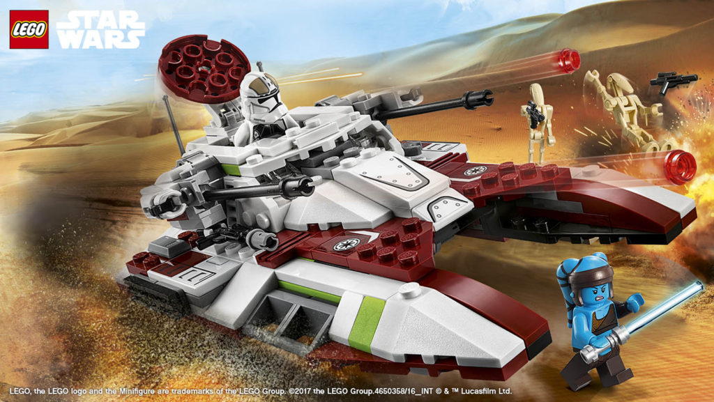 [REVIEW] LEGO 75182 – Republic Fighter Tank (Star Wars) - SWAFOL Officiel